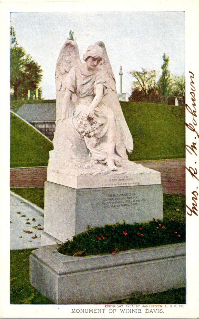 Expos Jamestown Exposition 1907 Winnie Davis Monument Hollywood ...