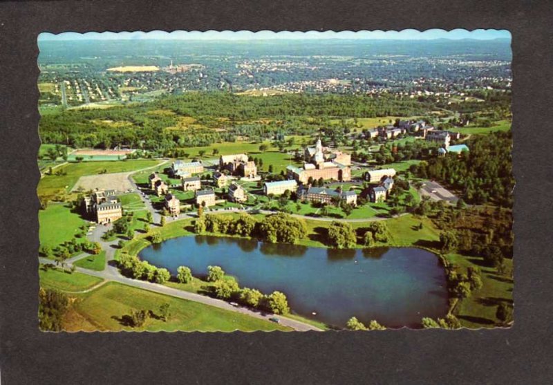 ME Aerial view Colby College Campus Waterville Maine Postcard | United ...