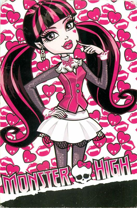Monster High by Panini 2011 Mattel Inc. card 021 | Topics - Cartoons ...