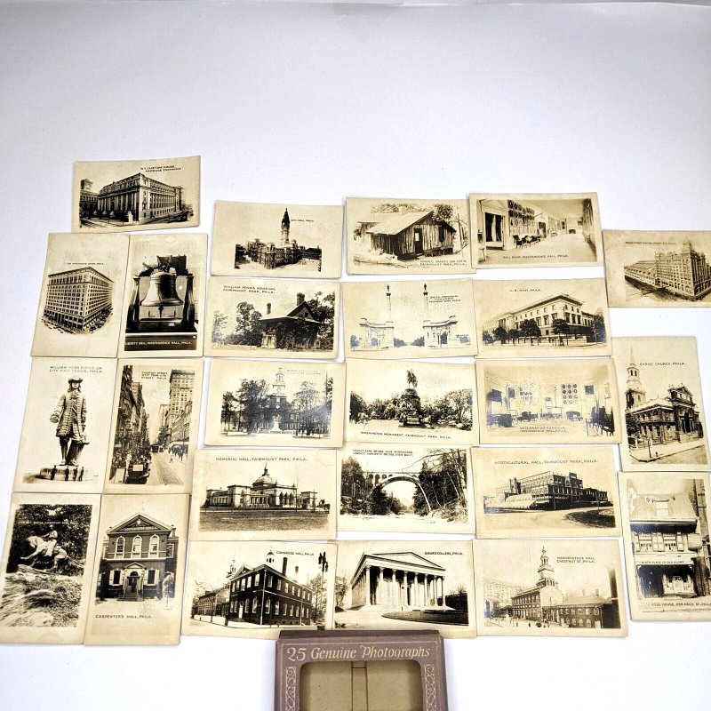 c1910s Philadelphia, PA 25 View Grogan Photos Royal Blue Line Tour ...