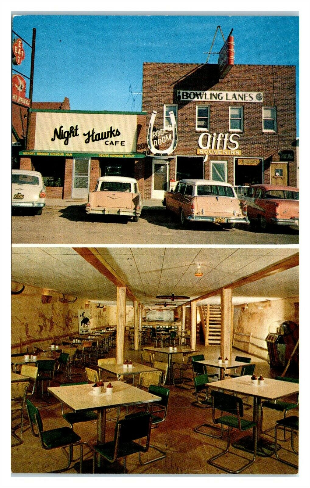 1950s Night Hawk Cafe and Rodeo Room, Camdenton, MO Postcard *6L20 ...