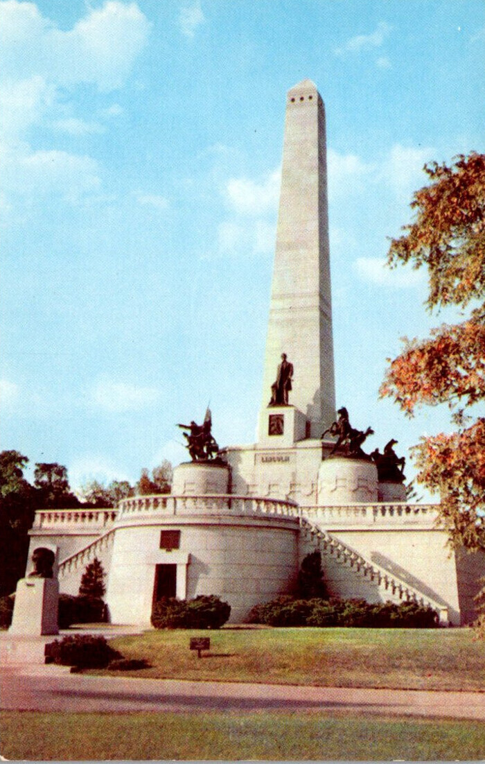 Illinois Springfield Oak Ridge Cemetery Abraham Lincoln Tomb | United ...