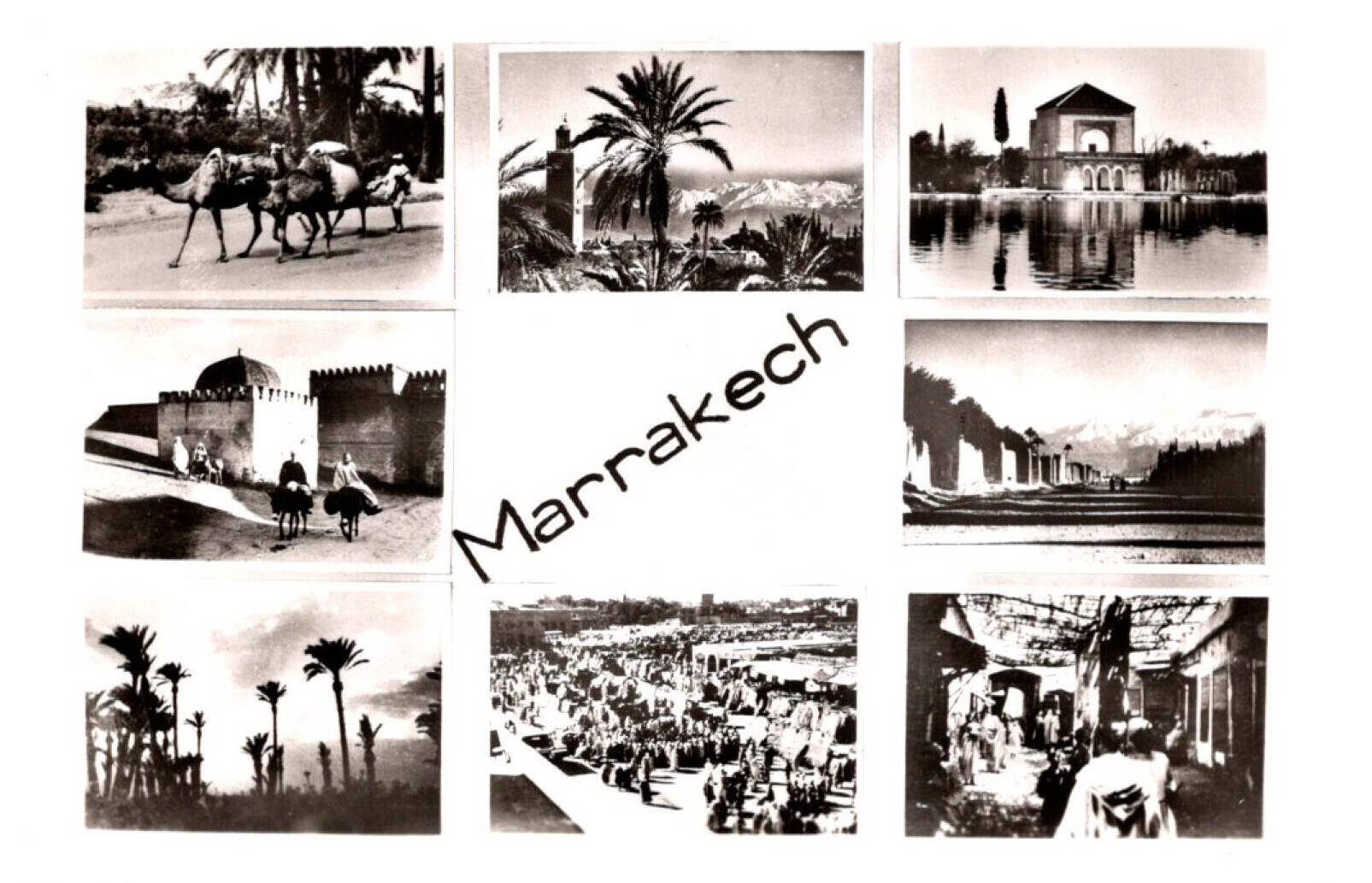 Morocco Marrakech Pays des Contrasies Multi View | Africa - Morocco ...