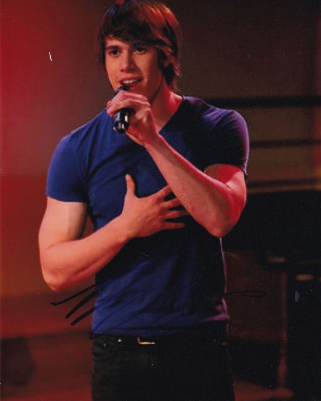 Blake Jenner Glee American Animals Giant Hand Signed Photo | Topics ...