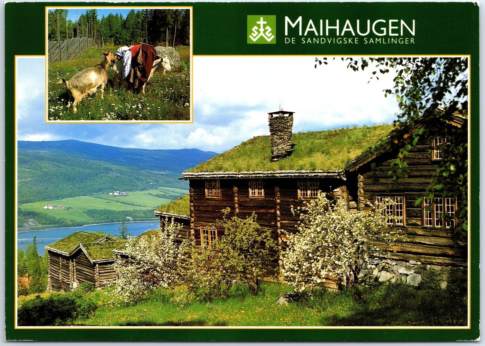 Continental Size Postcard Sights Scenes & Culture of Norway 1970s-1990s ...