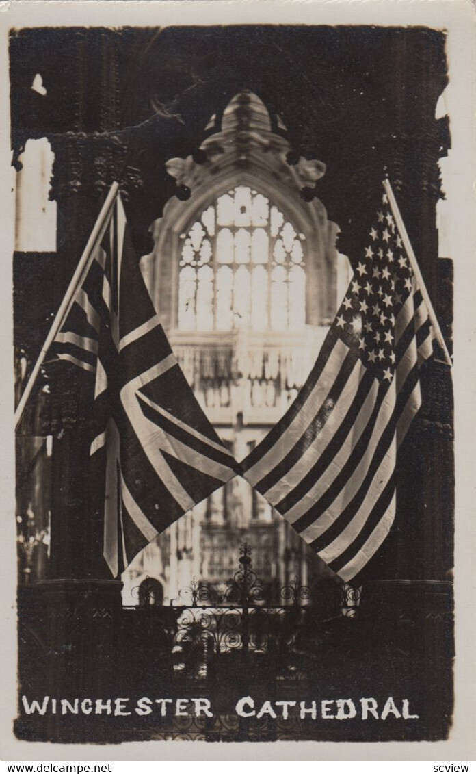 RP: Winchester, Hampshire, England , 00-10s ; USA & UK Flags , Interior ...