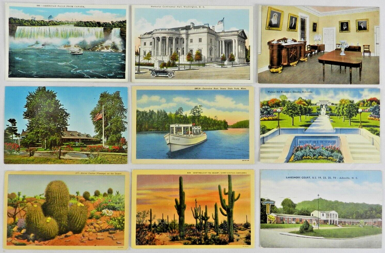 1970's Huge Lot Assorted Postcards 1000+ U.S.A. Street Views, Animals ...