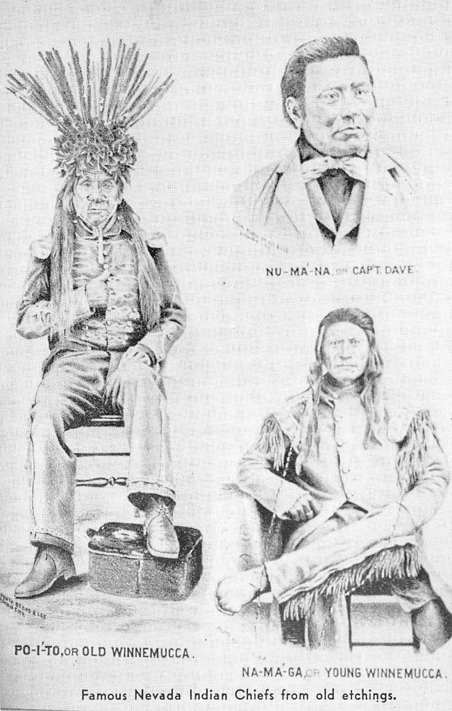 Winnemucca Capt. Dave NEVADA INDIAN CHIEFS Native American '50s Vintage ...