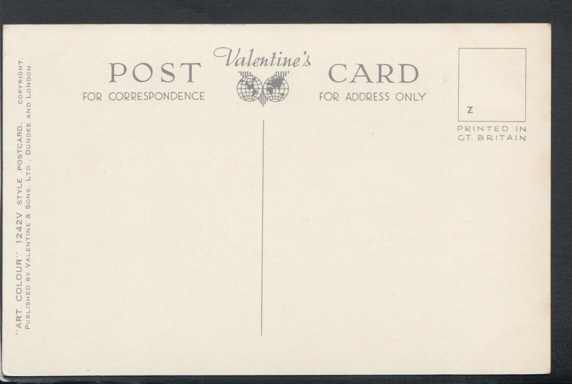 Cartography Postcard - Map Showing The South East Corner of England ...