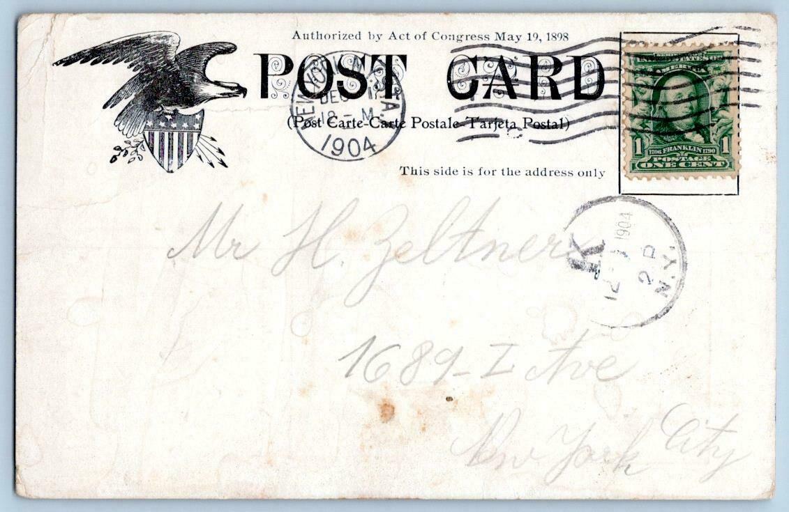 1904 Nephew of Uncle Sam's*P J Plant Postcard Washington Dc*American ...