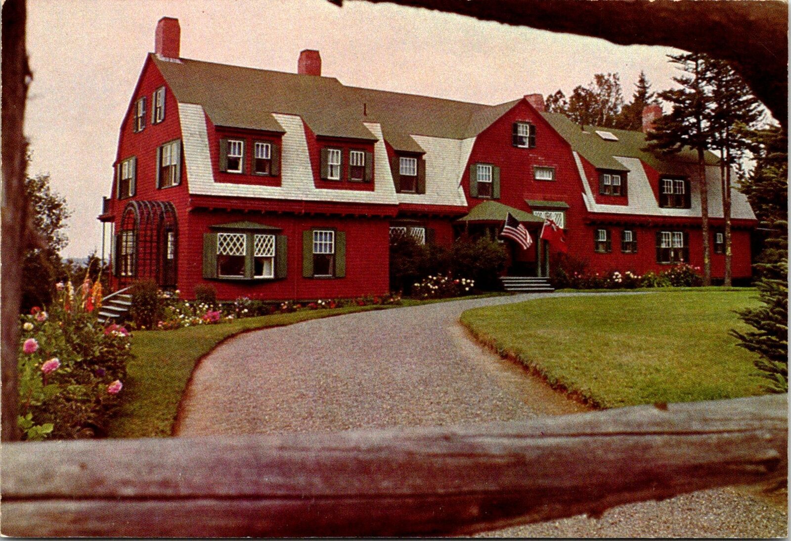 Vintage Postcard Franklin Delano Roosevelt's Summer Home at Campobello ...
