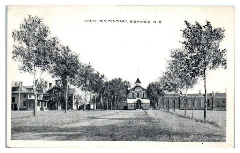 Early 1900s North Dakota State Penitentiary, Bismarck, ND Postcard ...