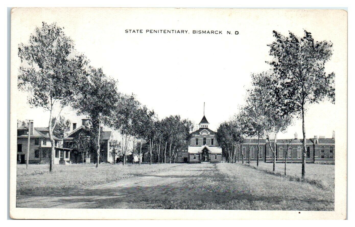 Early 1900s North Dakota State Penitentiary, Bismarck, ND Postcard ...