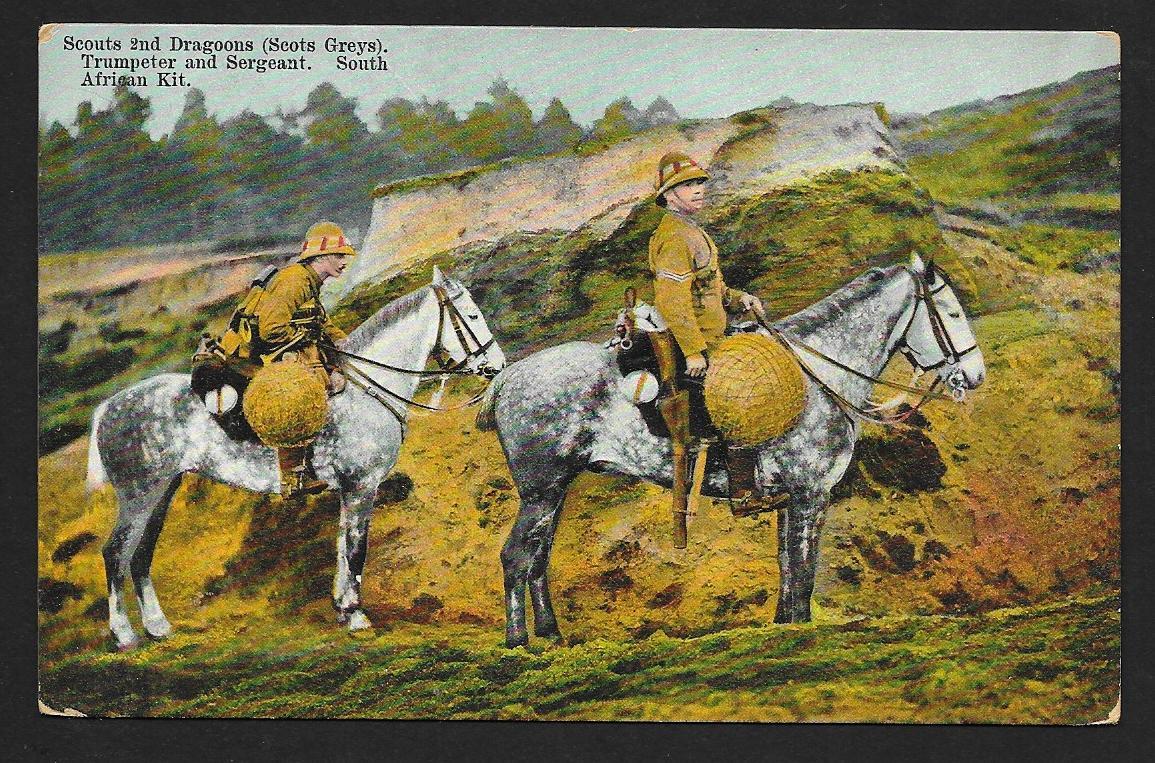 Scots Greys South African Kit Scouts of 2nd Dragoons Used c1906 ...