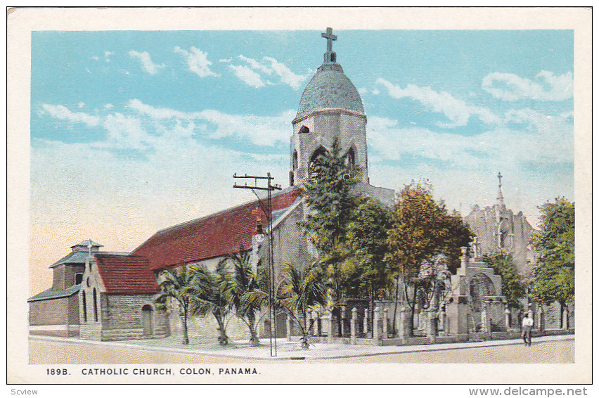 COLON, Panama, 1910-1920s; Catholic Church | Latin & South America ...
