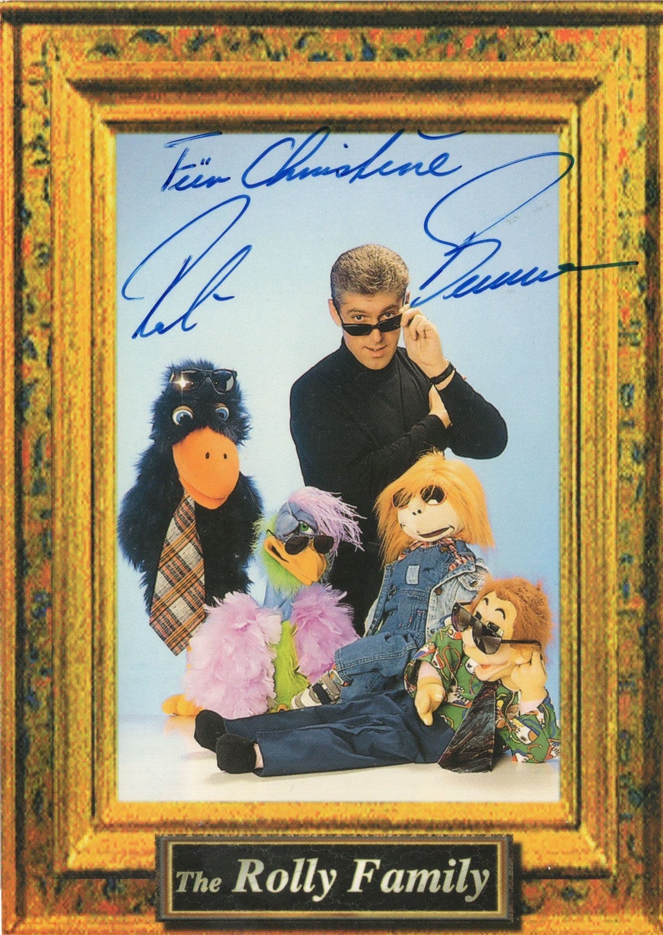 The Rolly Family German Toy Puppet Signers Hand Signed Photo | Topics ...