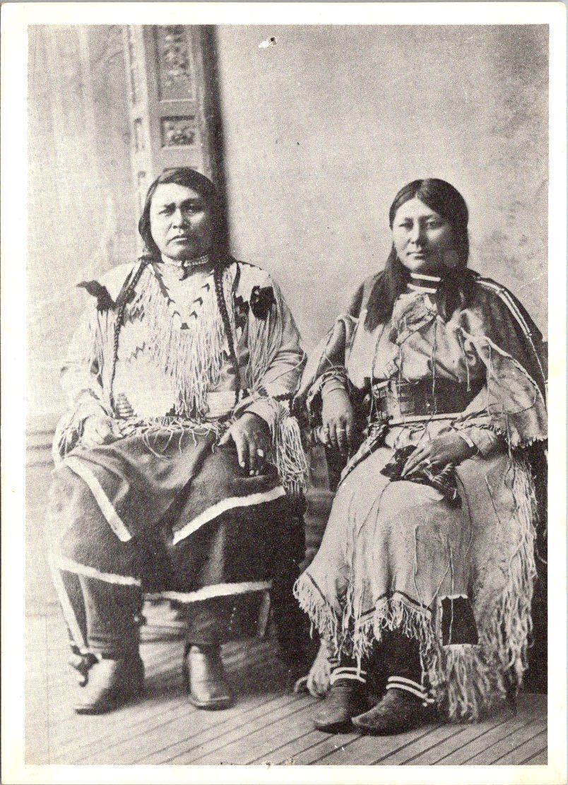 Indian Chief Ouray and Chipeta | Topics - People - Couples, Postcard ...