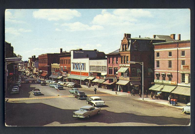 Portsmouth, New Hampshire/NH Postcard, Downtown/JJ Newberrys / HipPostcard