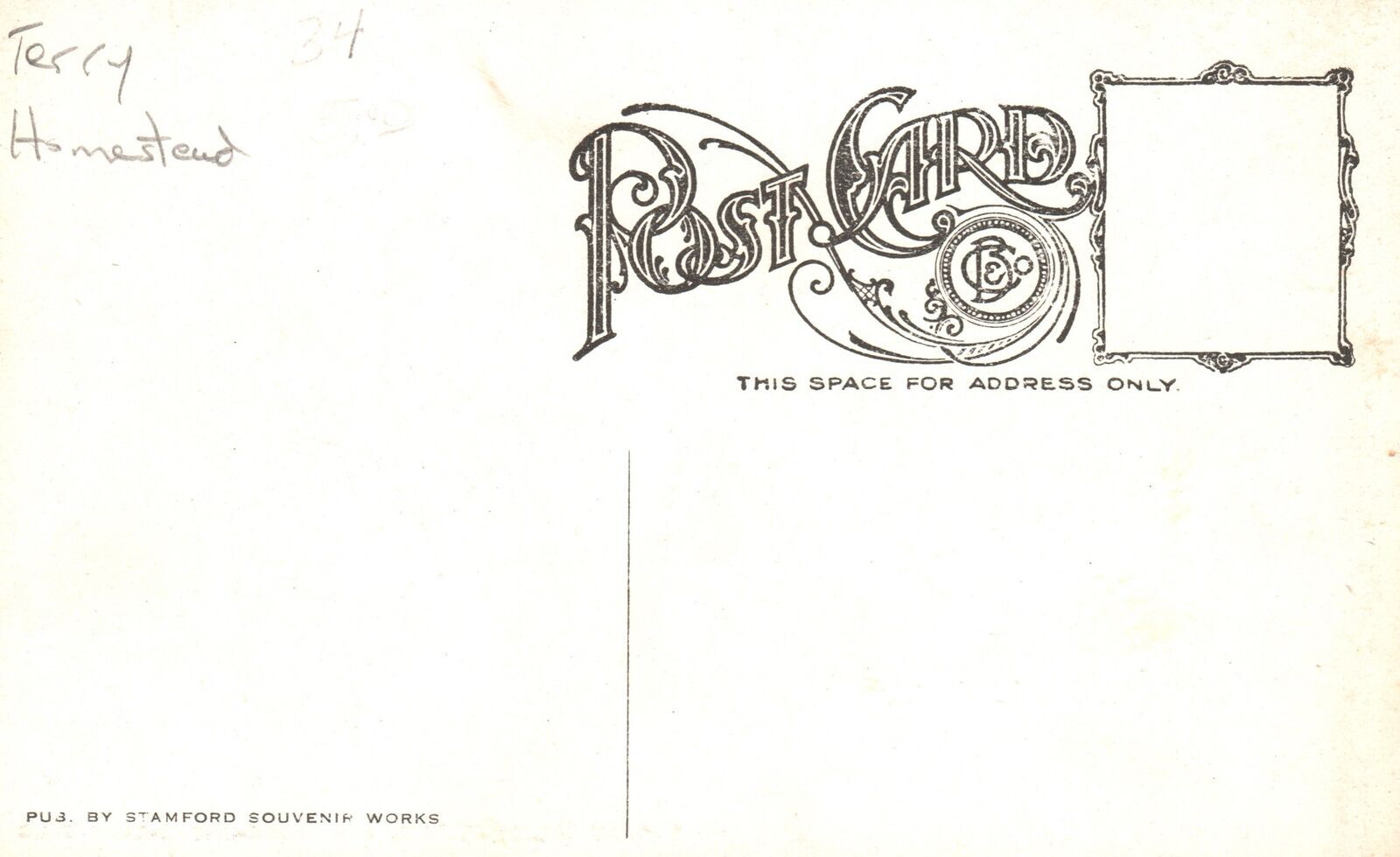 Vintage Postcard Terry Homestead House Stamford In The Catskills New ...