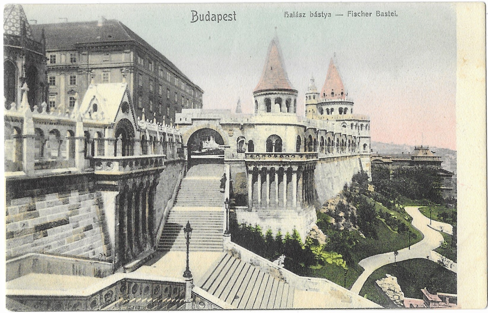 Budapest Capitol of Hungary Fischer Bastei | Europe - Hungary, Postcard ...