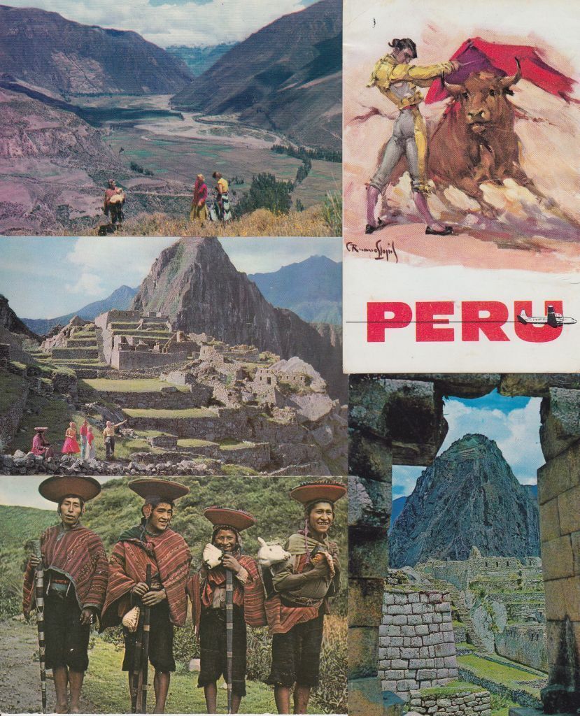 PERU 46 Modern Postcards South America mostly 1960-1980 (L4237) | Other ...
