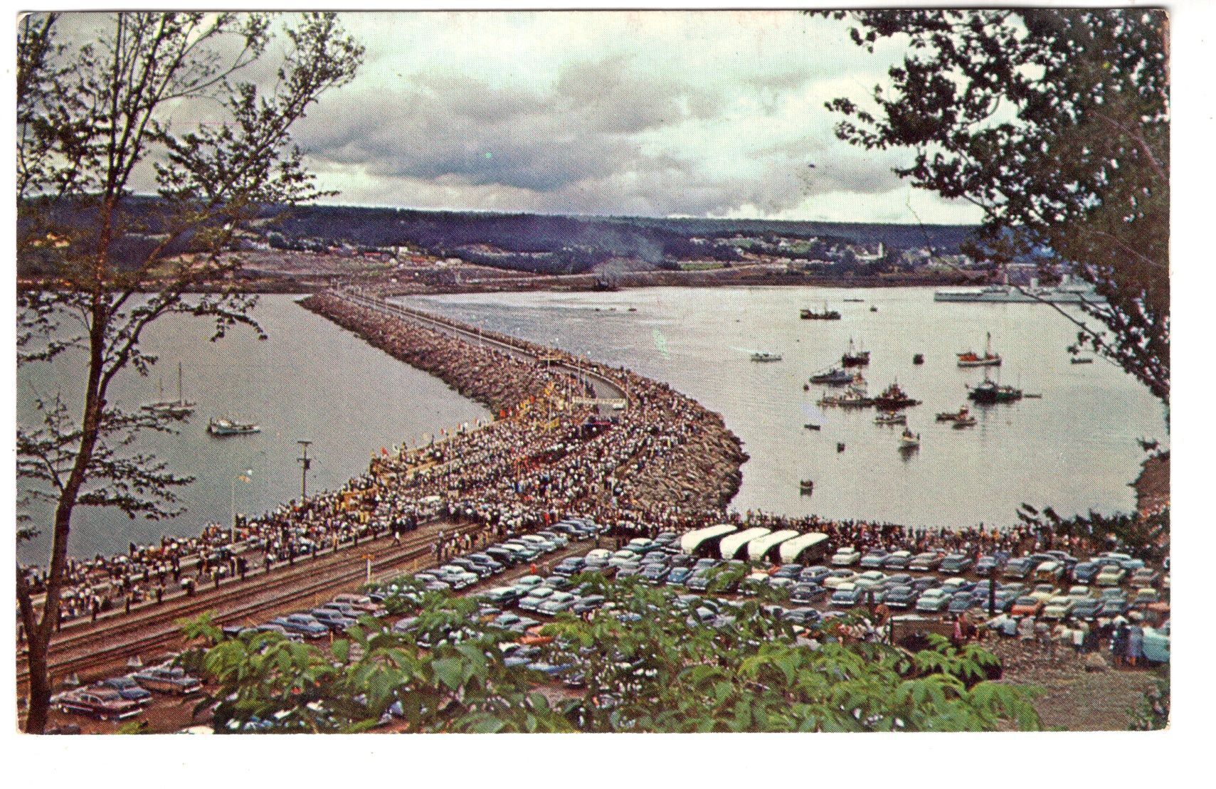 Opening of the Canso Causeway, 1955 Cape Breton, Nova Scotia History ...