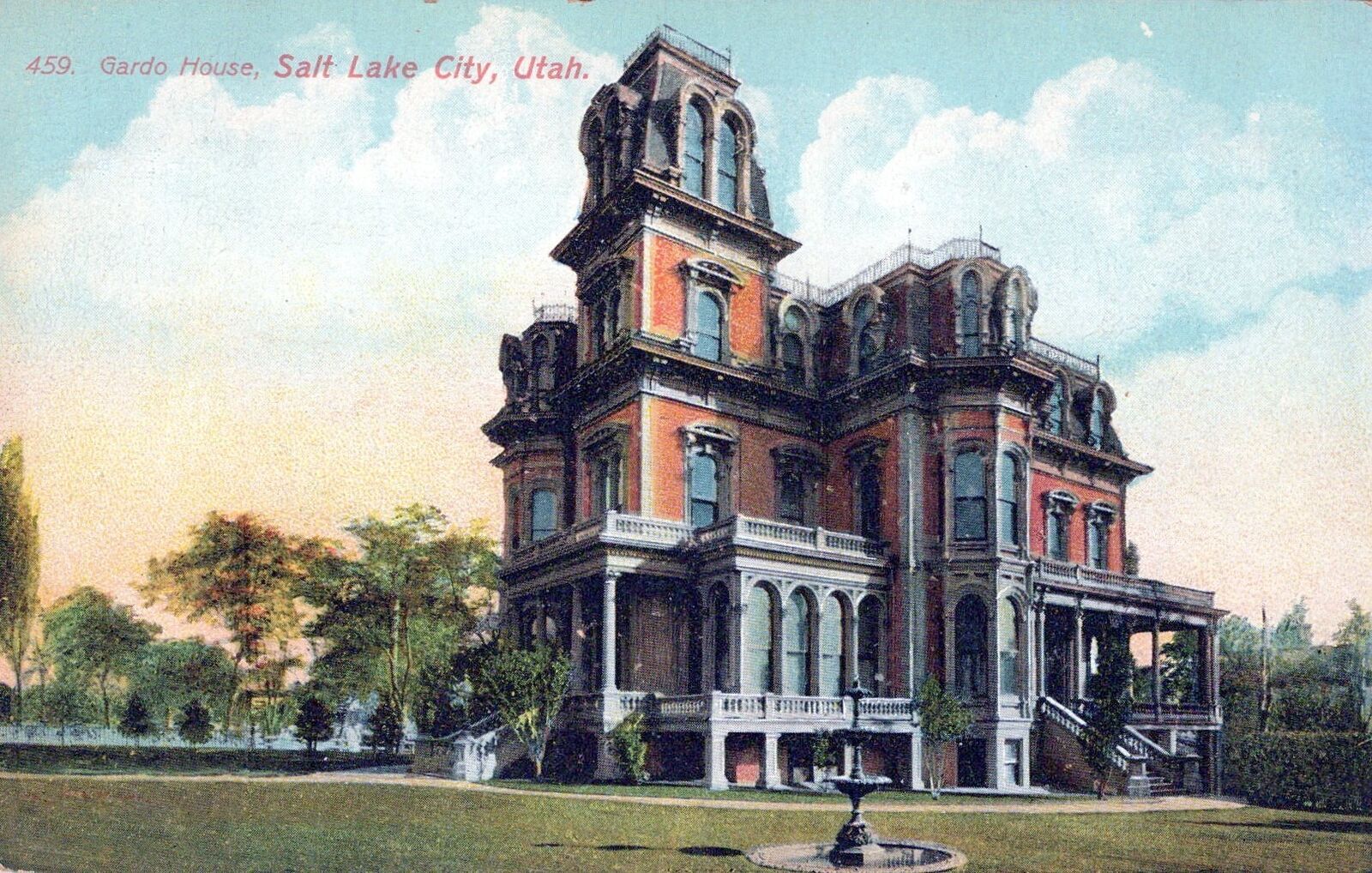 Vintage Postcard Gardo House at Salt Lake City (Made in Germany C. 1910 ...