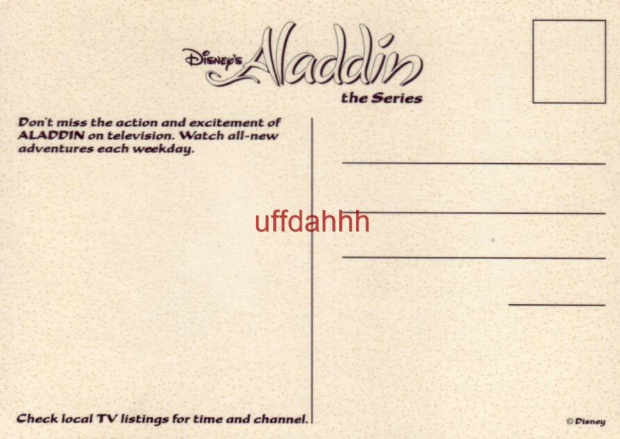 Continental-size DISNEY'S ALADDIN, the Series | Other / Unsorted ...