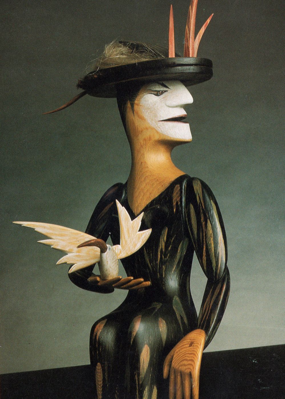 Angry Woman & Sacrificial Bird Wooded LGBT Model Eleanor Glover ...