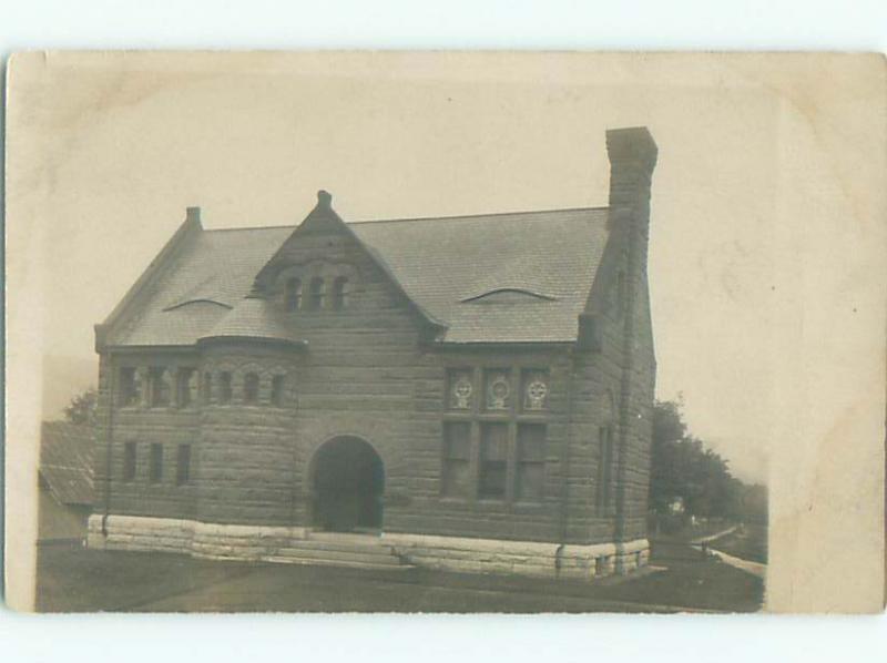 Pre-1907 Rppc Architecture - Beutiful OLD Stone Building With Turret ...