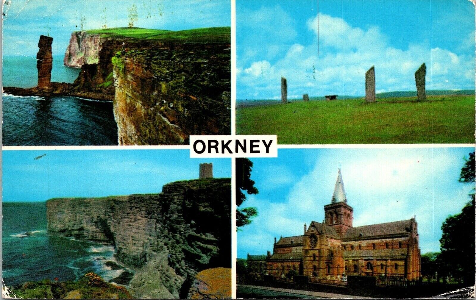 Orkney Multiview Wob Note 1974 Cancel Wob Old Man Hoy Kirkwall Magnus ...