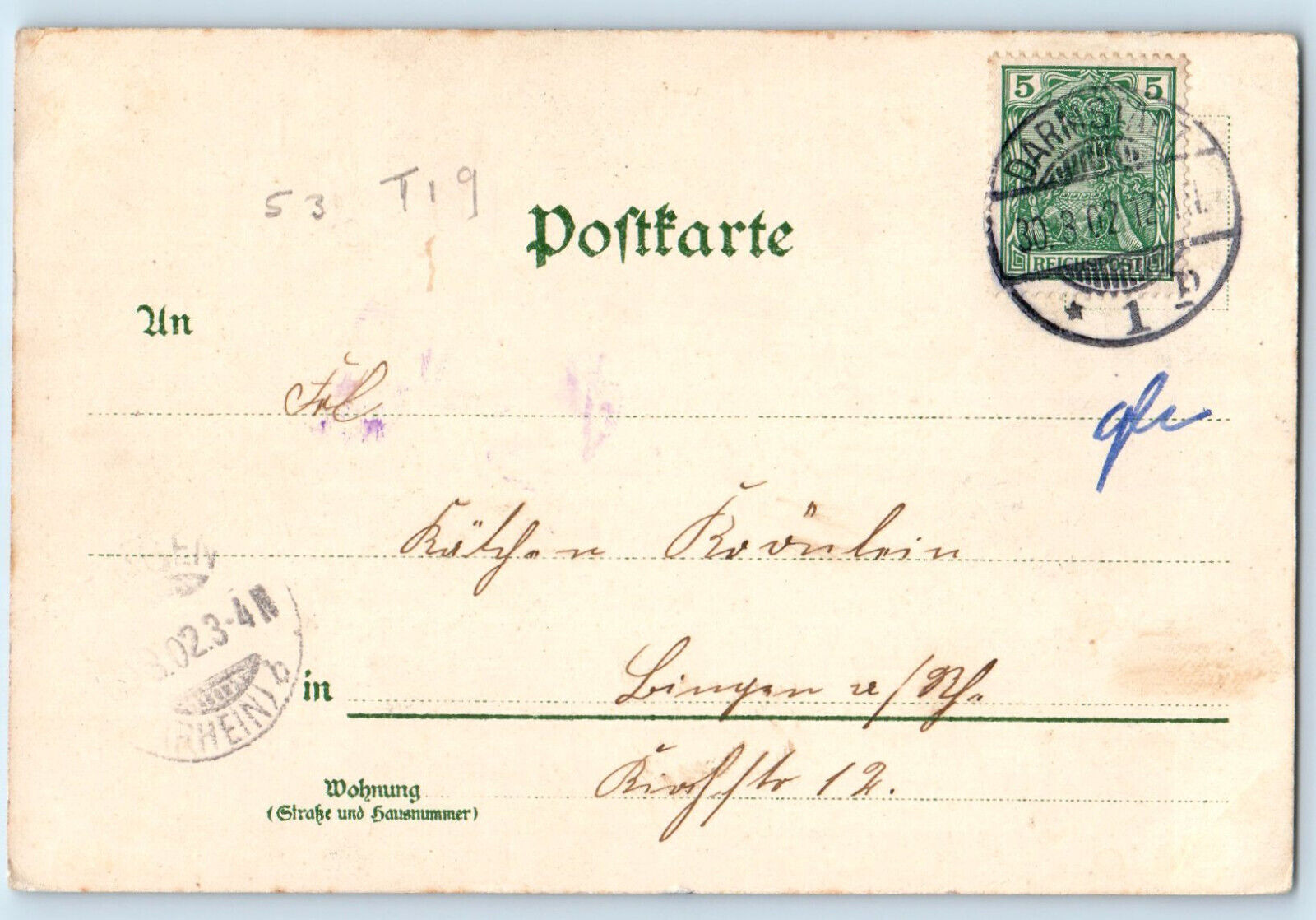 Norway Postcard View of Part From The Hardangerfjord 1902 Antique ...