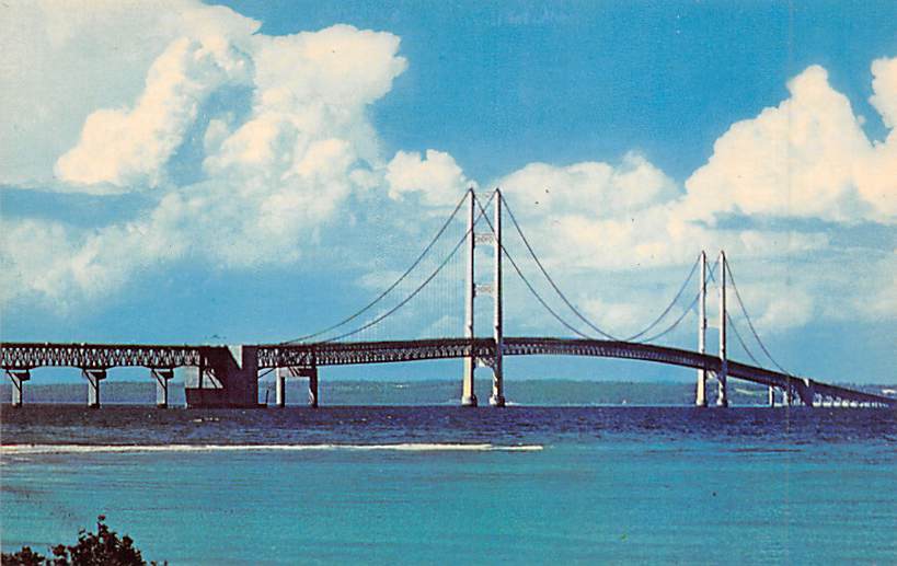 The Mackinac Bridge World's Longest Suspension Bridge - Mackinac Bridge ...