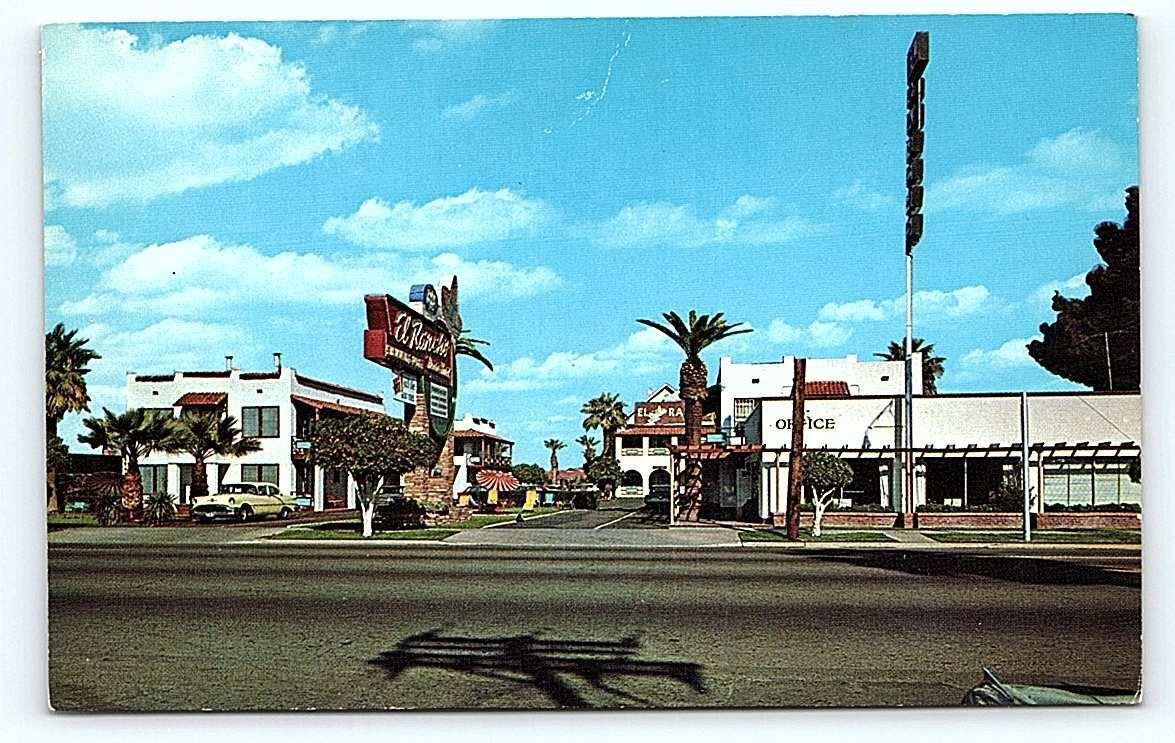 PHOENIX, AZ Arizona ~ EL RANCHO MOTOR HOTEL c1950s Car Roadside ...