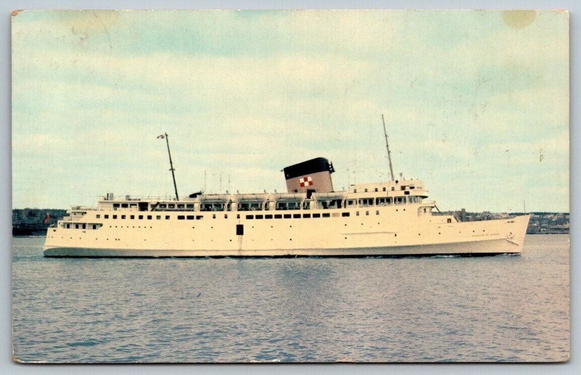 The Princess of Acadia Canadian Pacific Ferry Postcard 1970 | Other / Unsorted, Postcard ...