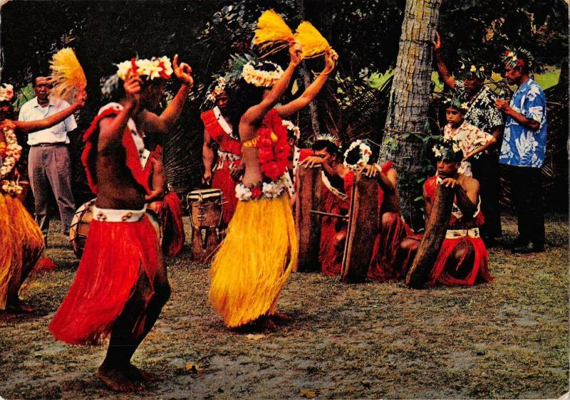 BR100629 hawaii tahiti native dancers dance types folklore costumes usa ...