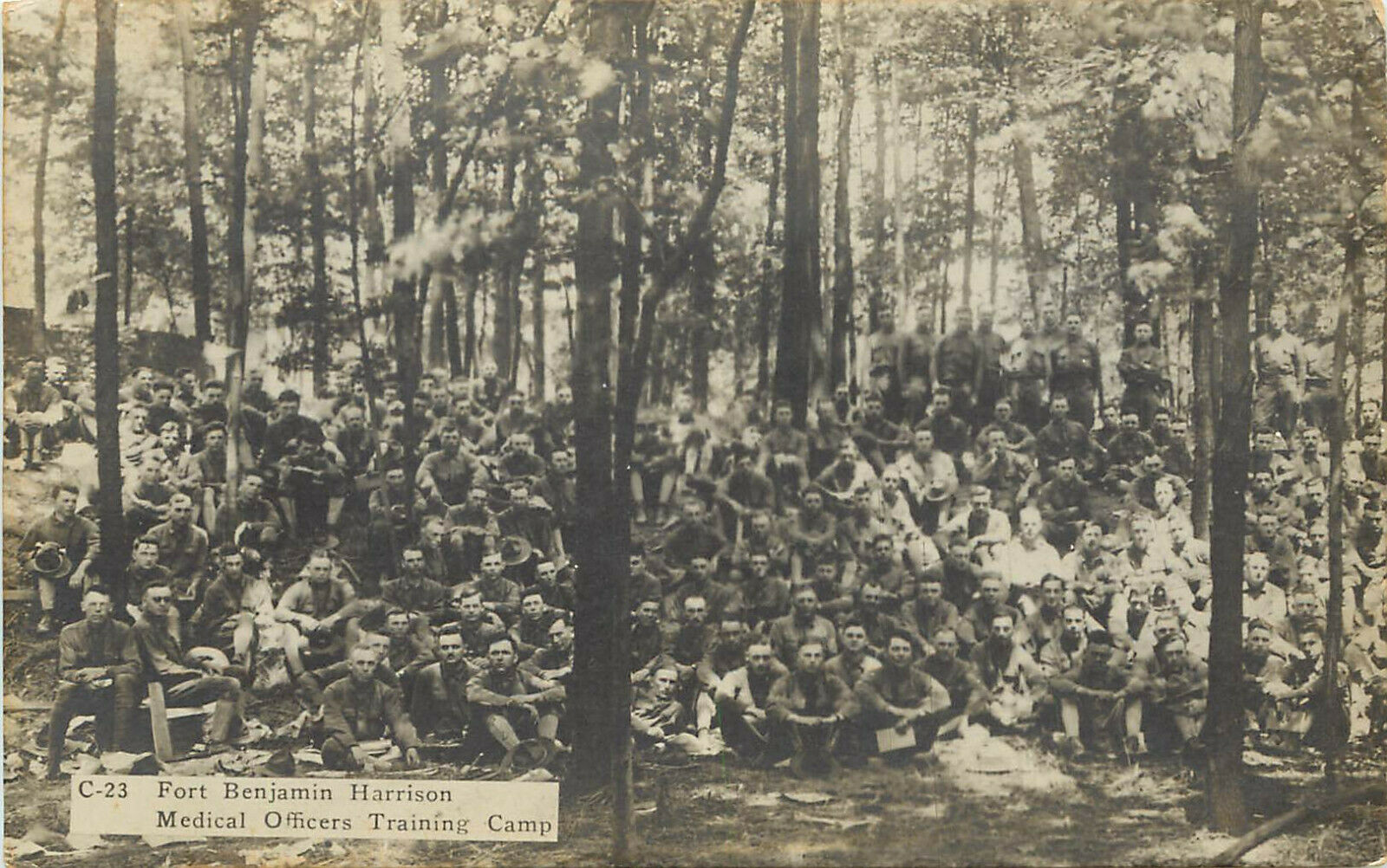 Postcard WWI Training Camp For Doctors Fort Benjamin Harrison Medical ...