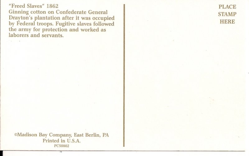 Charleston SC, Civil War, Freed Slaves, Confederate General Drayton ...