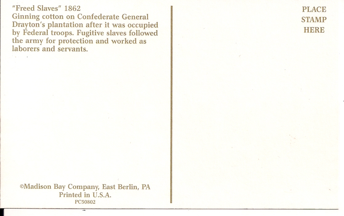 Charleston SC, Civil War, Freed Slaves, Confederate General Drayton ...