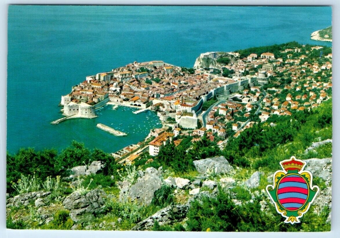 DUBROVNIK Panorama Aerial View CROATIA 4x6 Postcard | Europe - East ...