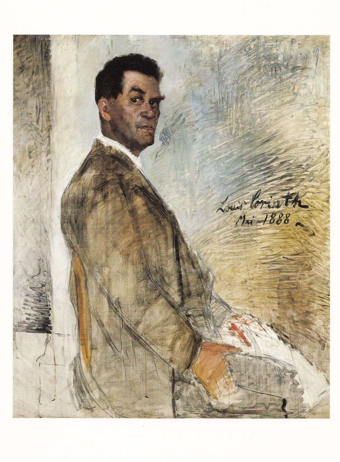 Lovis Corinth Portrait Of Franz Heinrich Corinth Father Painting ...