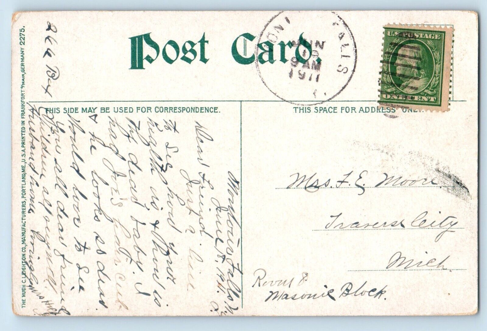 Middlefield New York NY Postcard Stone Arch Exterior View c1911 Vintage ...