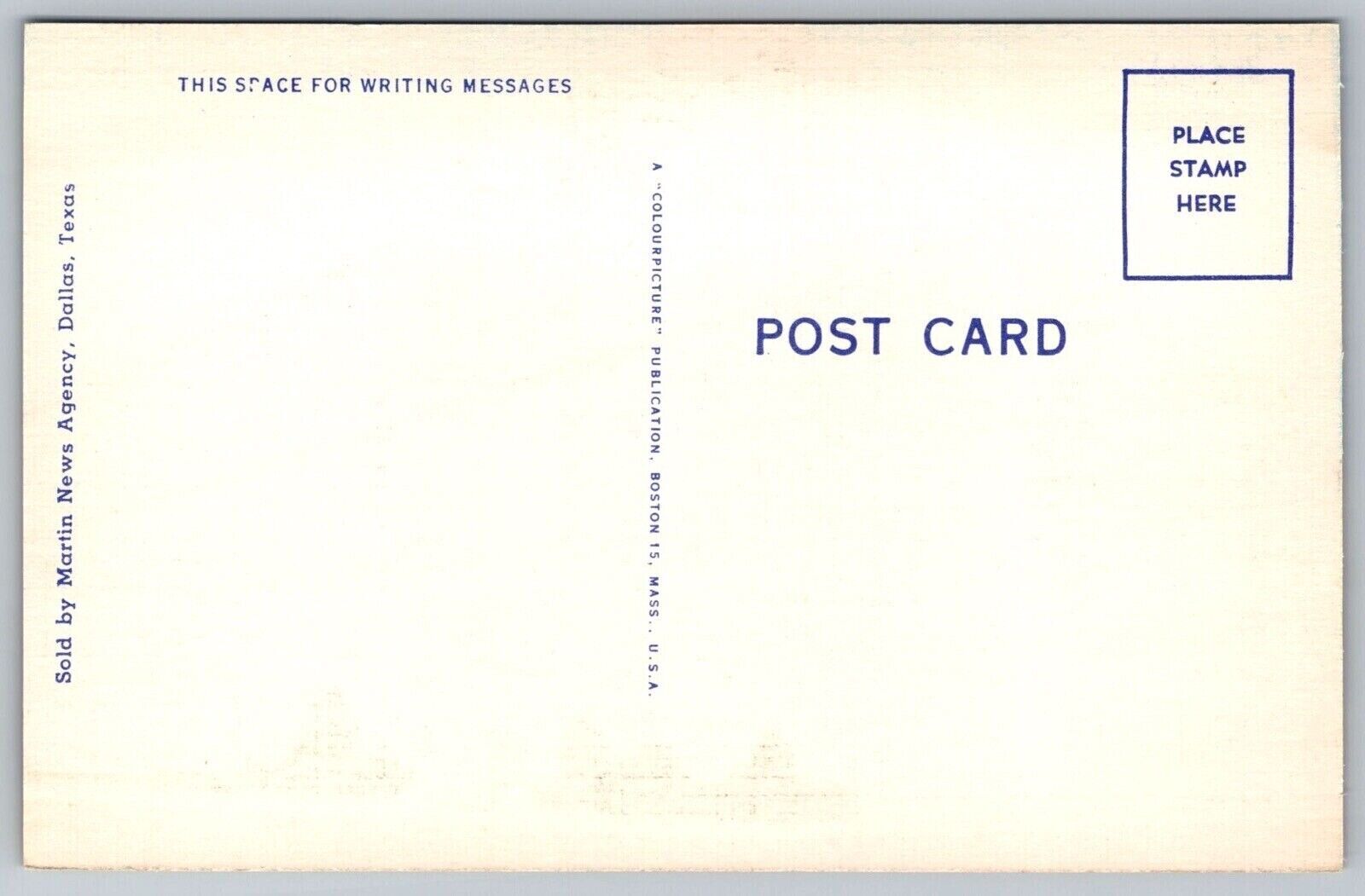 Dallas Texas Post Office & Federal Building Streetview DB UNP PC ...