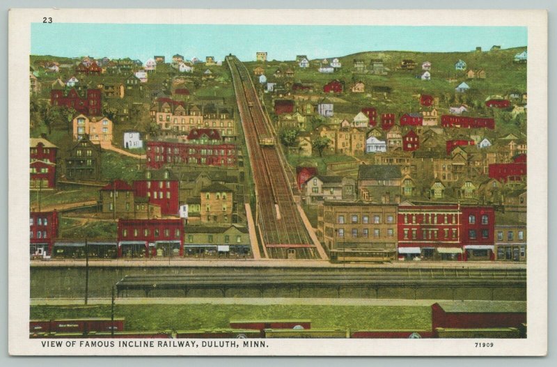 Duluth Minnesota~Famous Incline Railway~1920s Postcard | United States ...