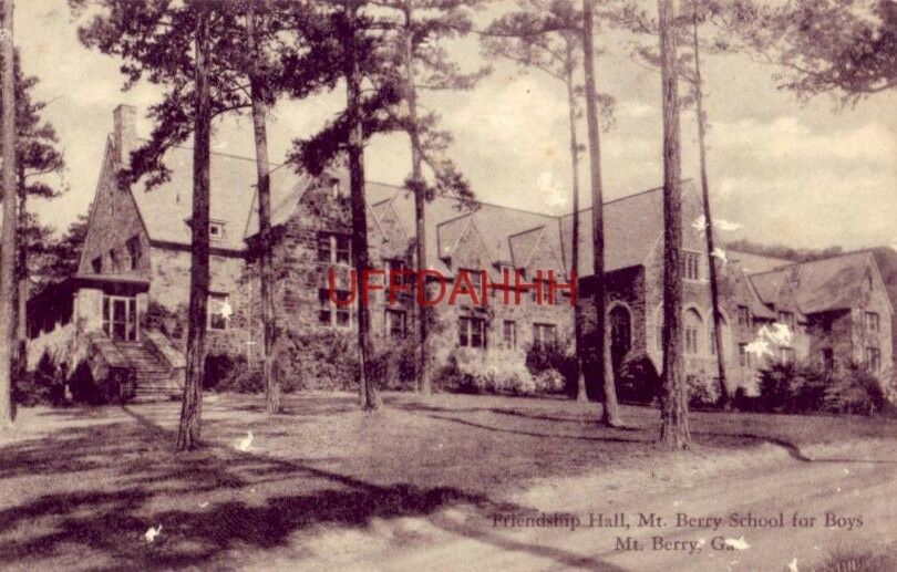 Friendship Hall, MT. Berry School for Boys, MT. Berry, GA | United ...