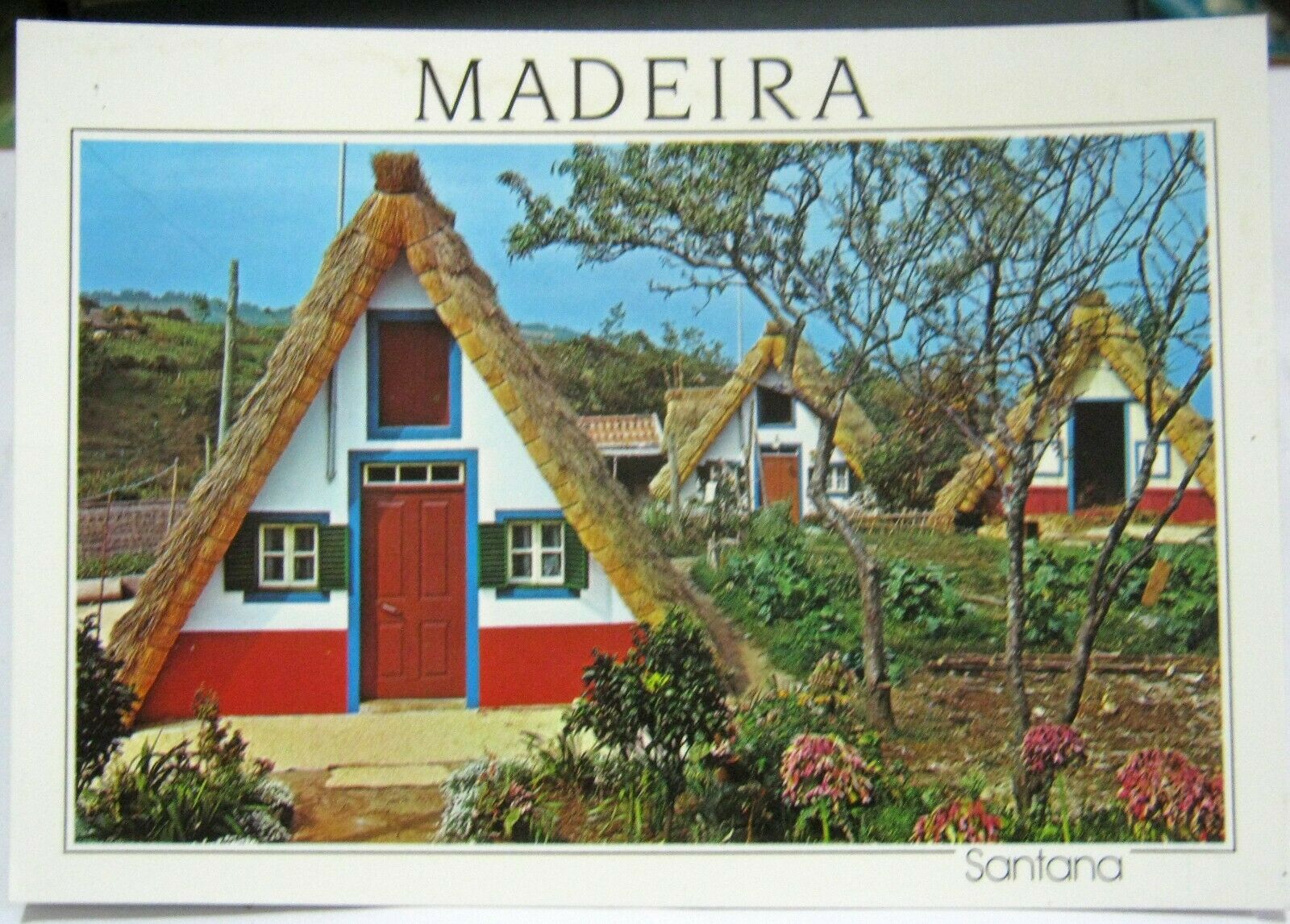 Portugal Madeira Santana Casas Tipicas - unposted | Europe - Portugal ...