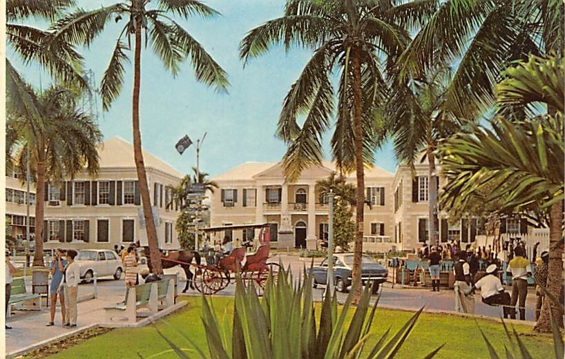 Rawson Square Nassau in the Bahamas Unused | Topics - Other, Postcard ...