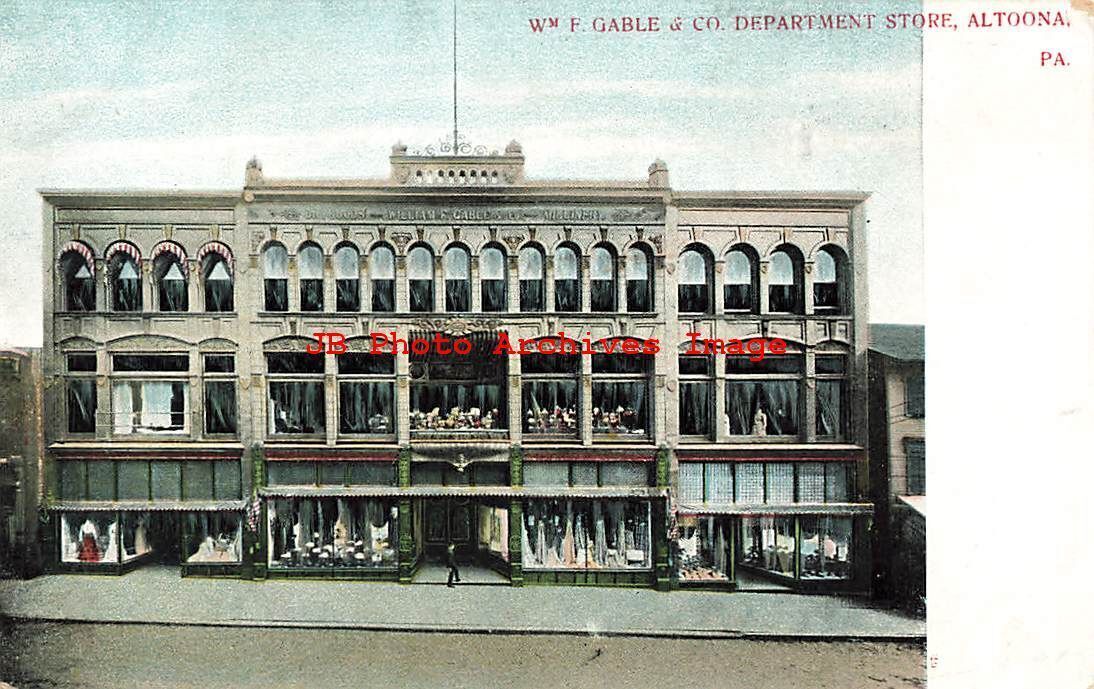 PA, Altoona, Pennsylvania, Gable Department Store, Bosselman No 679 ...
