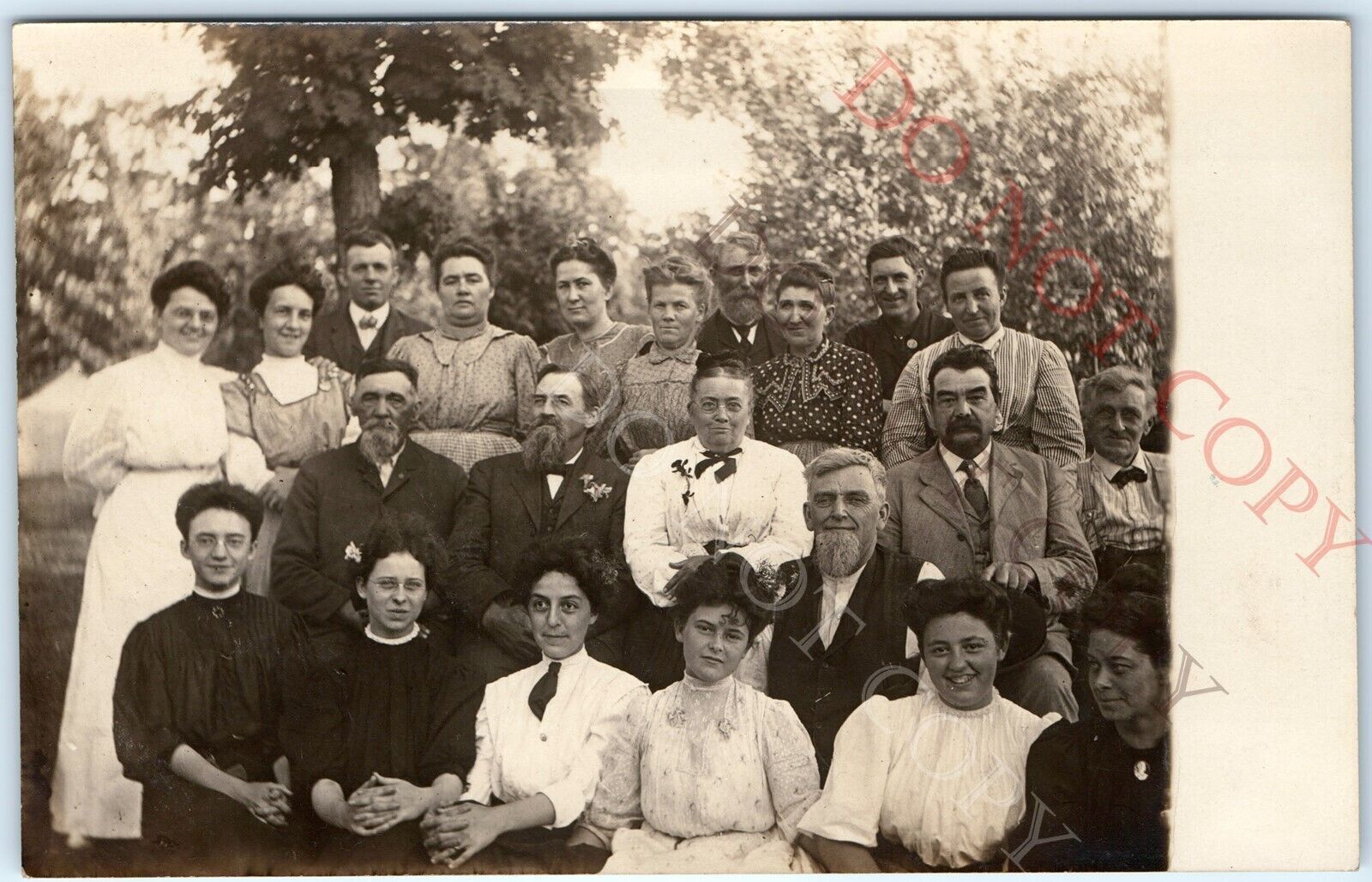 c1910s Edwardian Older Group People RPPC Ugly & Pretty Women Photo Out ...