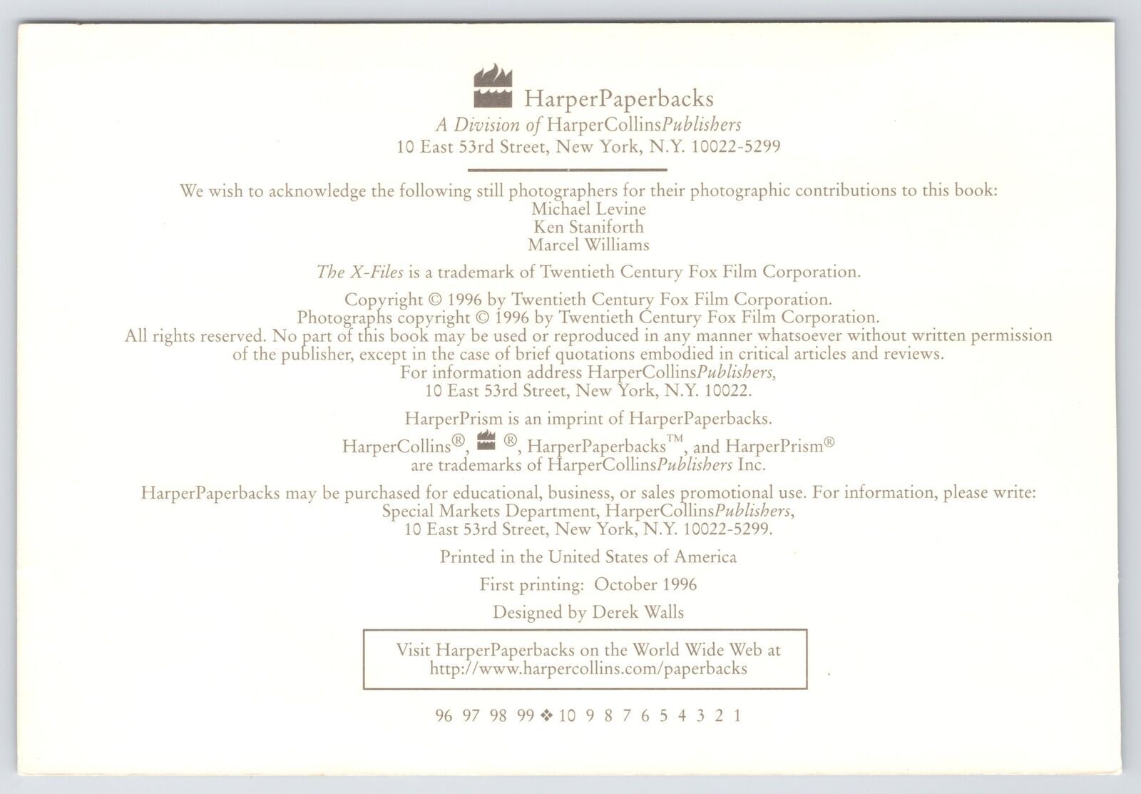 Advertisement~The X-Files Postcard Book By Walls~The Conspiracies ...